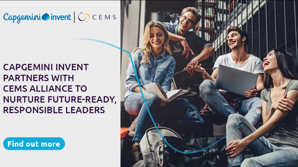 Capgemini Invent joins the CEMS Alliance