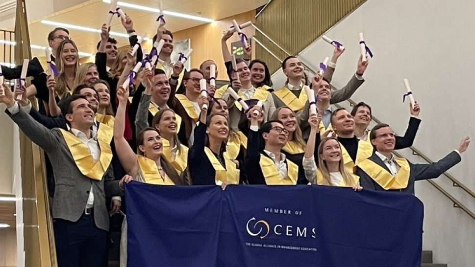 61% of CEMS recent graduates believe hybrid working will have a ...
